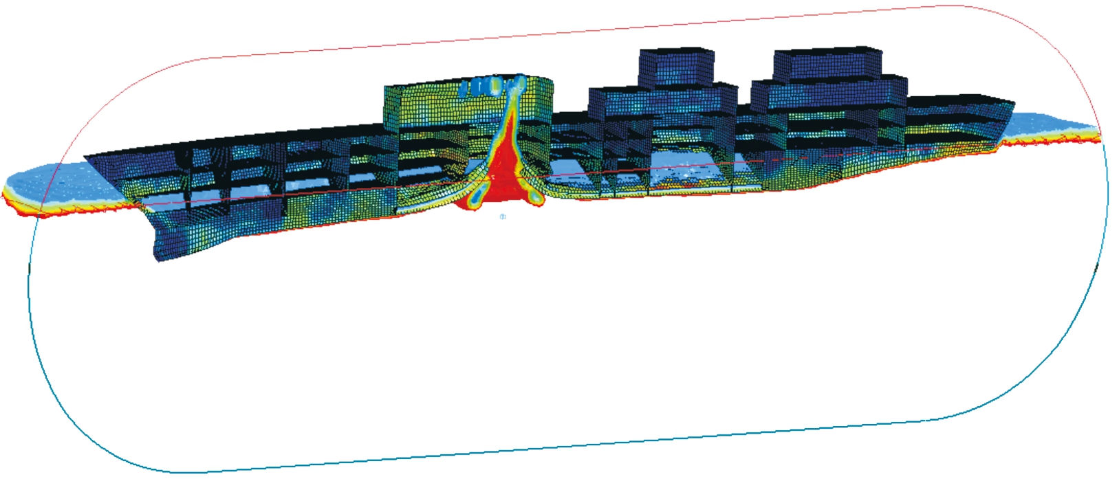 鱼雷近场爆炸对舰船不同结构的局部毁伤研究 - 兵器装备工程学报